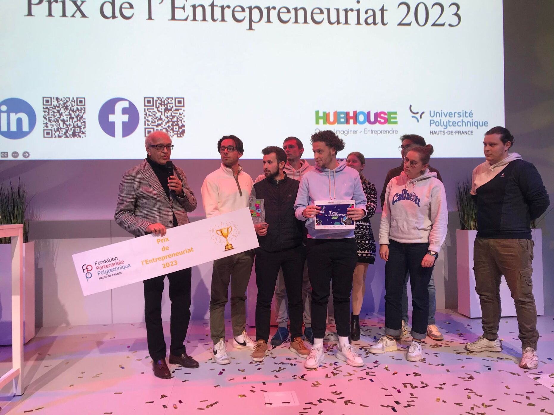 Prix de l'entrepreneuriat 2023 de la Fondation Partenariale Polytechnique Hauts-de-France | INSA ...
